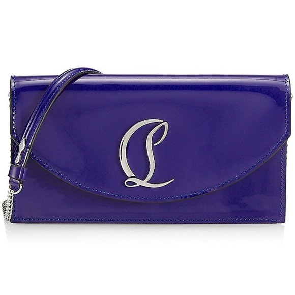 Christian Louboutin | Bags | Christian Louboutin Loubi54 Cl Logo Patent ...